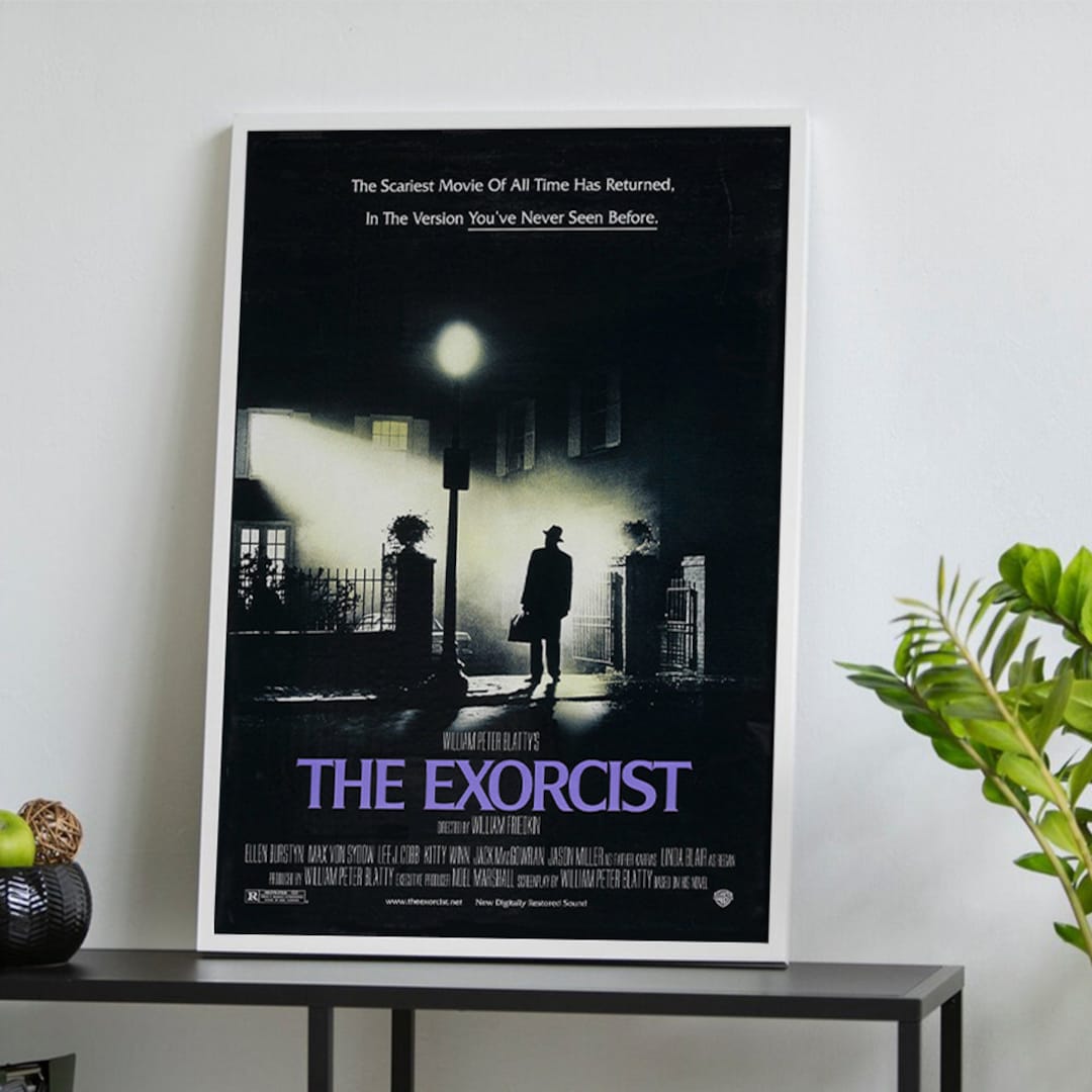 The Exorcist Movie Poster, Classic Vintage Film Poster, Room Decor, Art ...