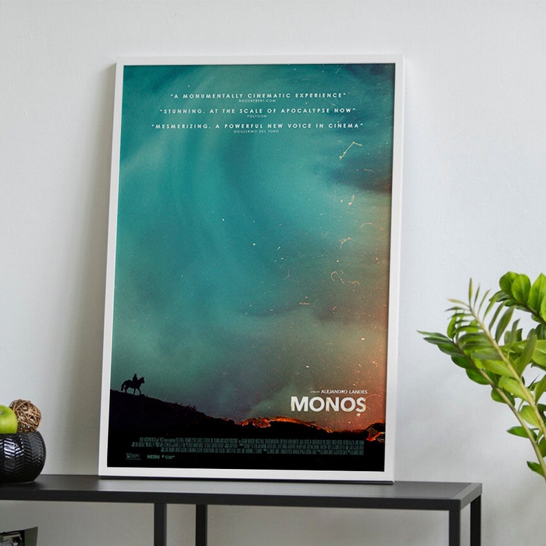 Monos 2019 Movie Poster, Classic Vintage Film Poster, Room Decor, Art ...