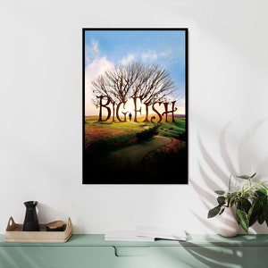 Big Fish Movie Poster, Classic Vintage Film Poster, Room Decor, Art ...