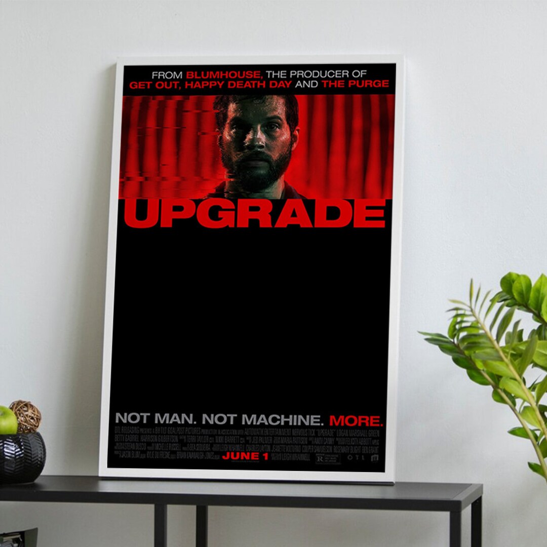 Upgrade 2018 Movie Poster, Classic Vintage Film Poster, Room Decor, Art ...