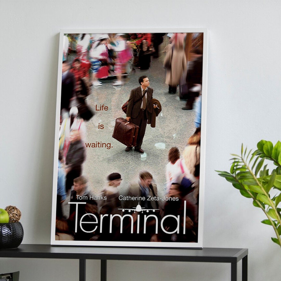 The Terminal Movie Poster, Classic Vintage Film Poster, Room Decor, Art ...