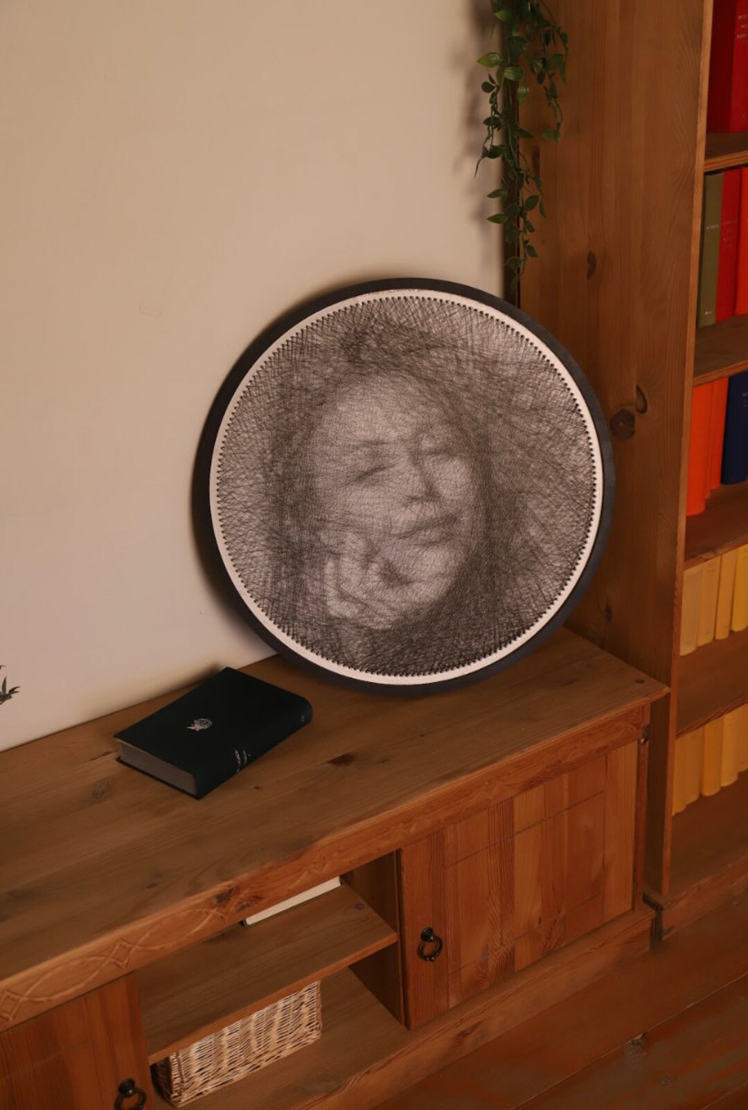 Custom Portrait String Art Kit, Nail Art Kit, Personalized Wall Decor, DIY Gift for Her, Dinner ...