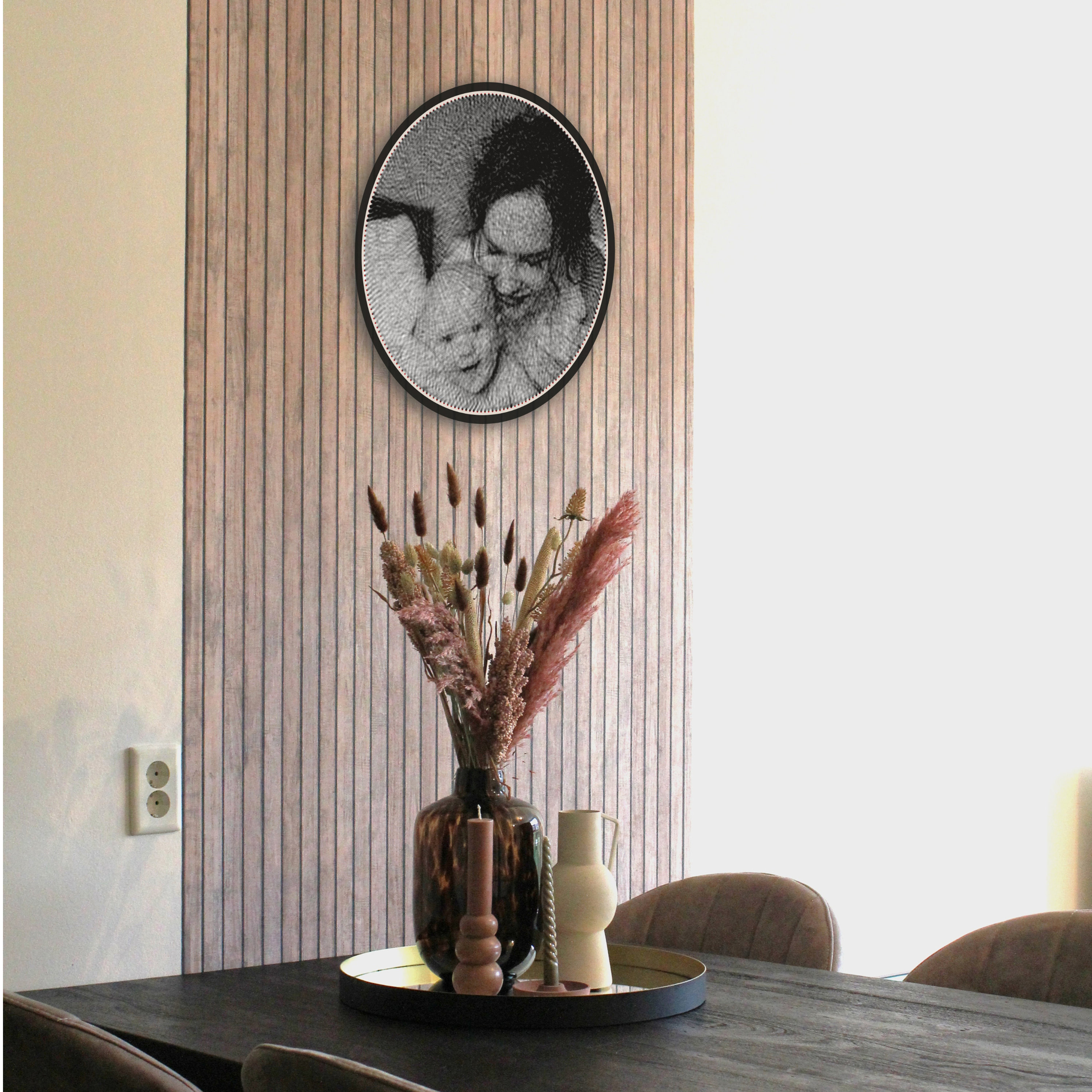 Personalized String Art Portrait Gift, Custom Digital Portrait Kit, DIY ...