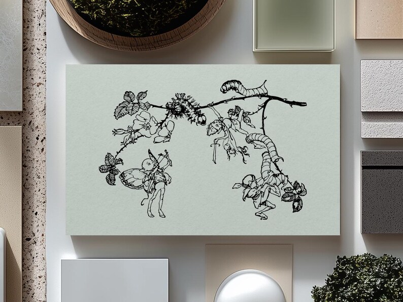 Vintage Fairy Tale Clipart Bundle: 23 Restored Illustrations (SVG & PNG ...
