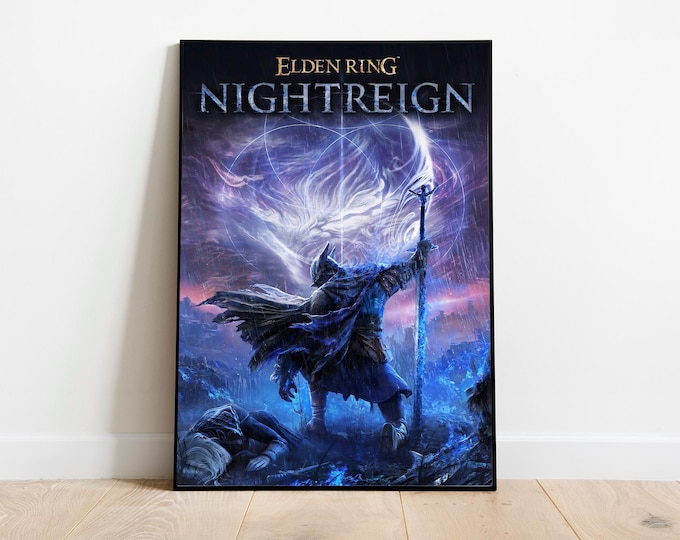 Elden Ring Nightreign DLC Poster, Elden Ring Poster Print, Gaming ...