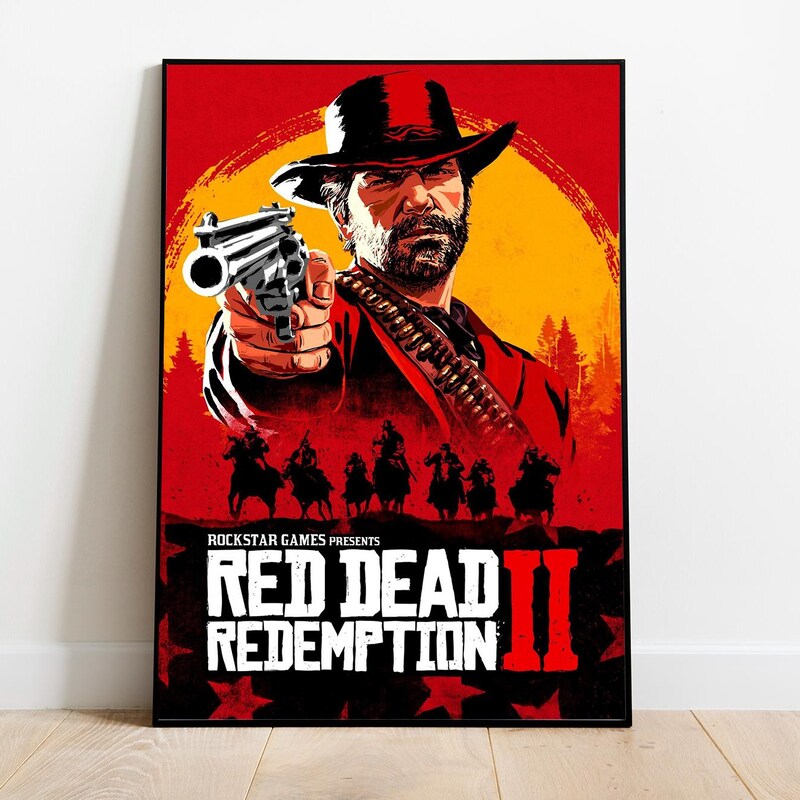 Red Dead Redemption 2 Poster - Etsy
