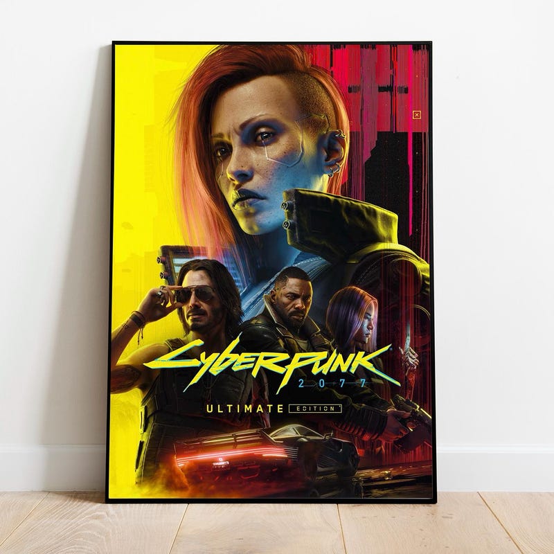 Cyberpunk 2077 Poster - Etsy