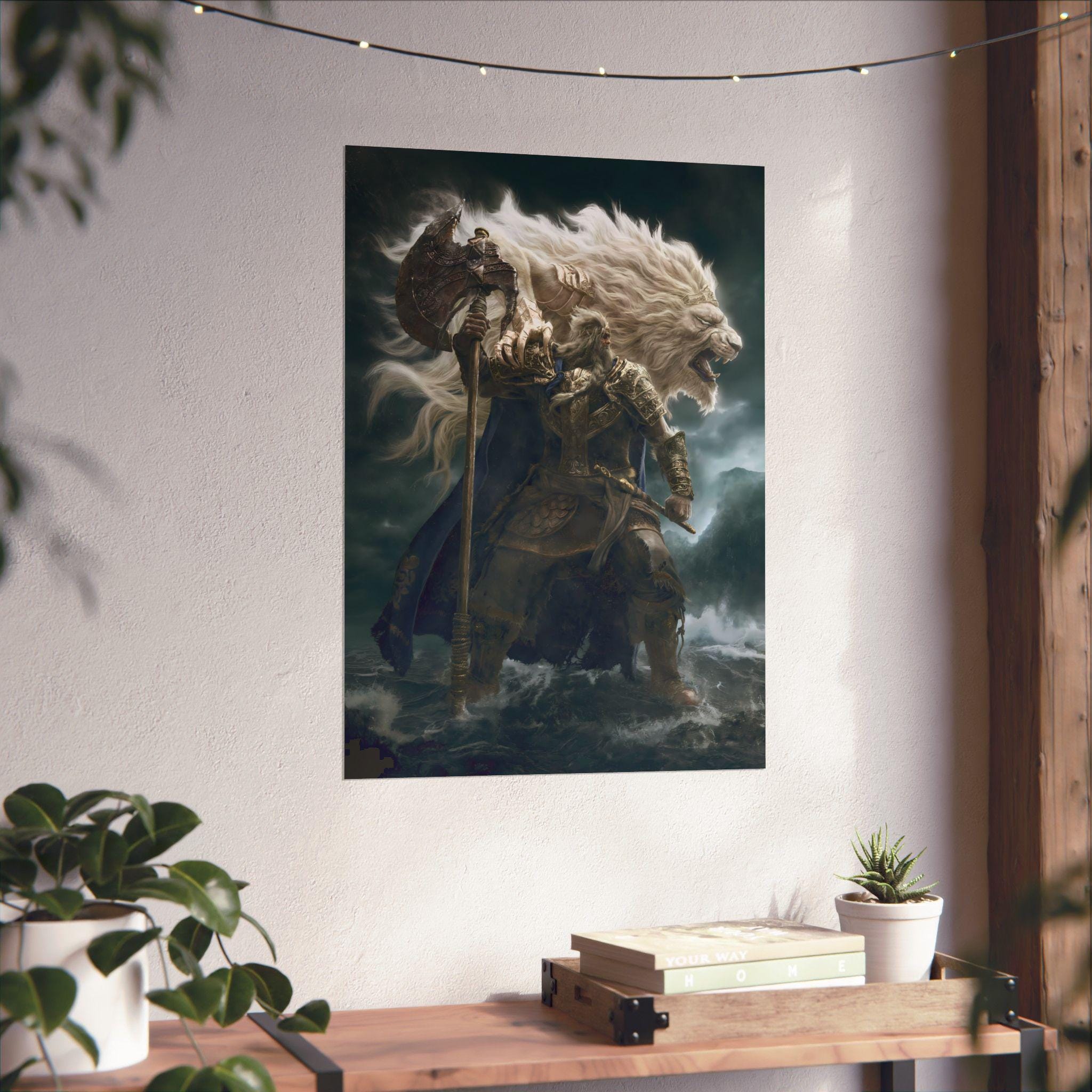 Elden Ring Godfrey Poster, Elden Ring Bosses Poster, Elden Ring Lords ...