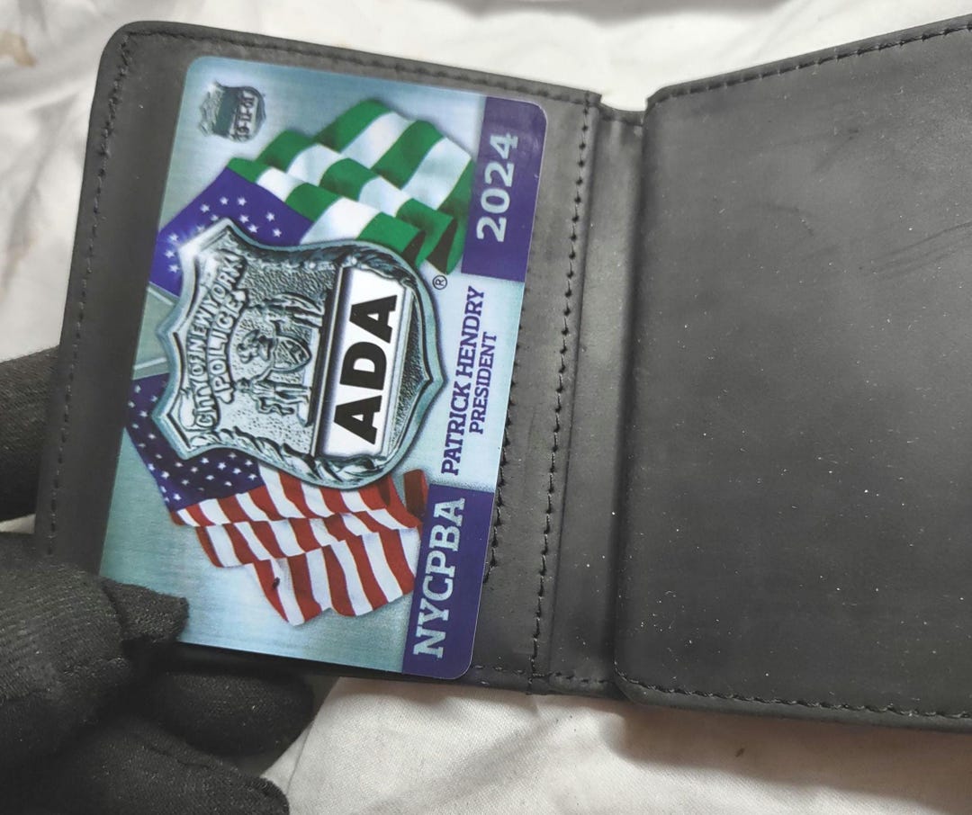 2024 Wallet NYPD Ada. Assistant District Attorneyfamily Member wallet ...