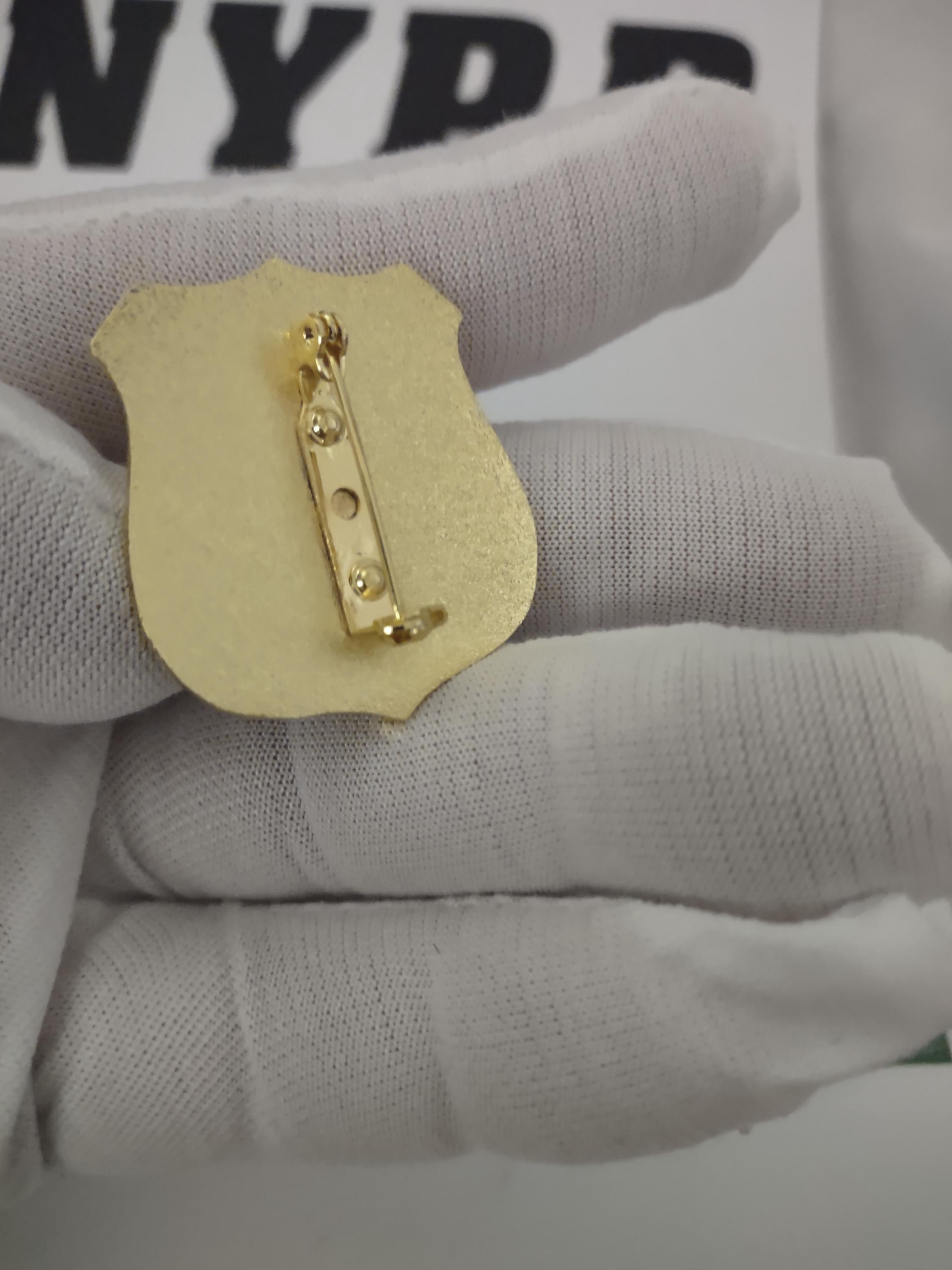 NYPD PBA Badge Mini Shield. - Etsy