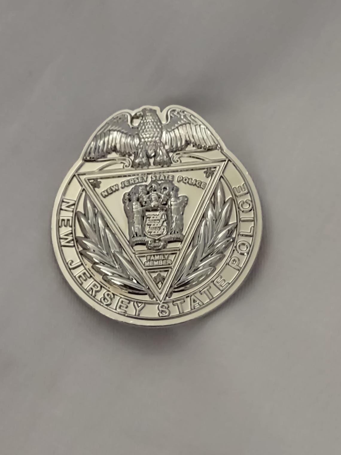 New Jersey State Police Badge . PBA - Etsy