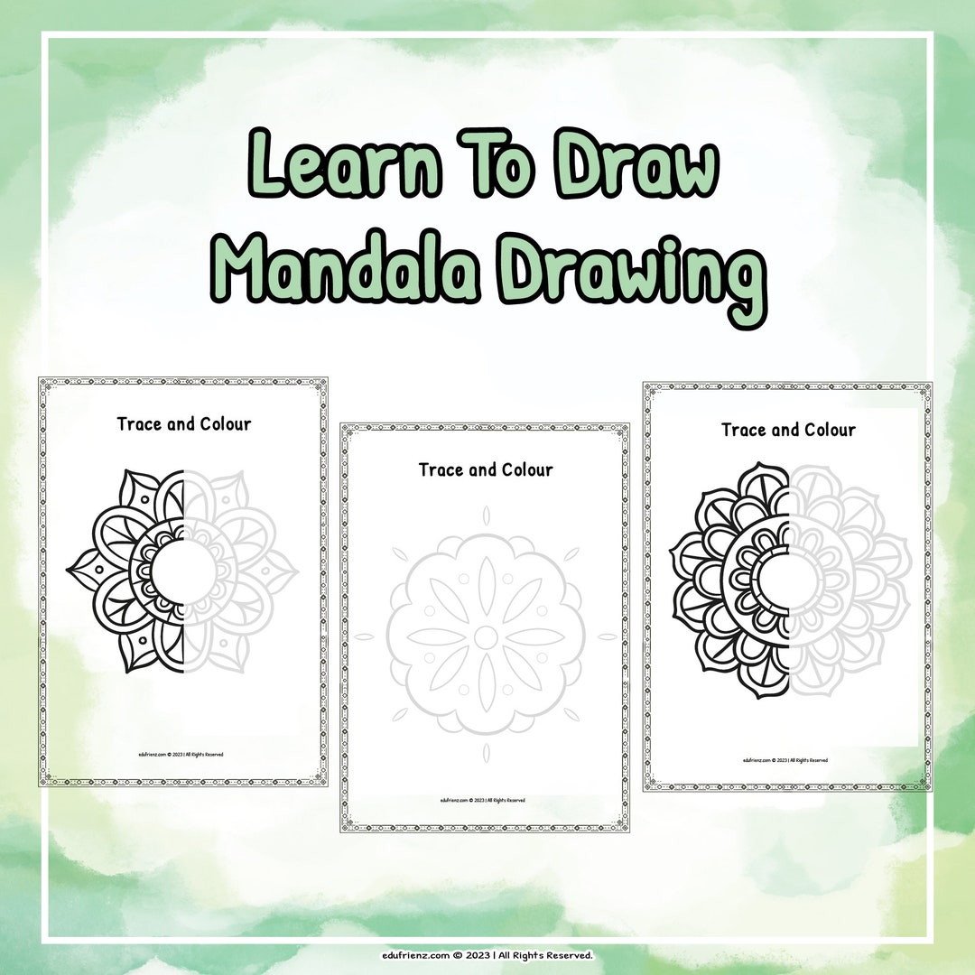 Enhance Concentration and Drawing Skills With Edufrienz Mandala Series ...