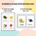 28 Cute Fruits Flash Cards | Flashcards for Kids | Toddler Preschool ...