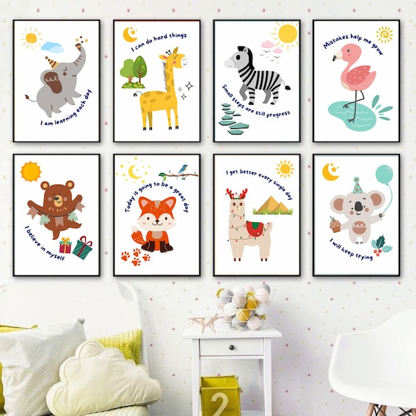 Cute Affirmation Poster - Etsy