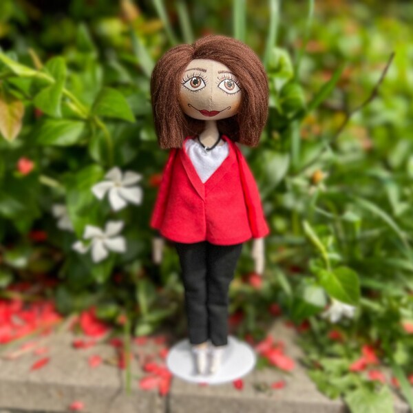 Red Hair Rag Doll - Etsy