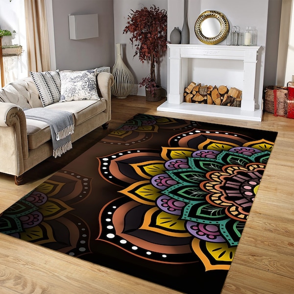 Mandala Carpet - Etsy