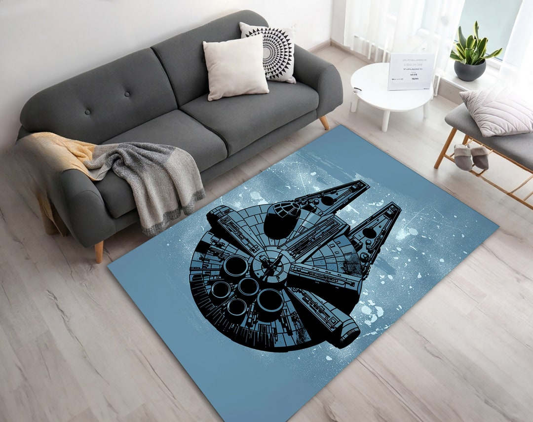 Star Wars Rug, Millennium Falcon, Interstellar Design, Imperial Empire ...