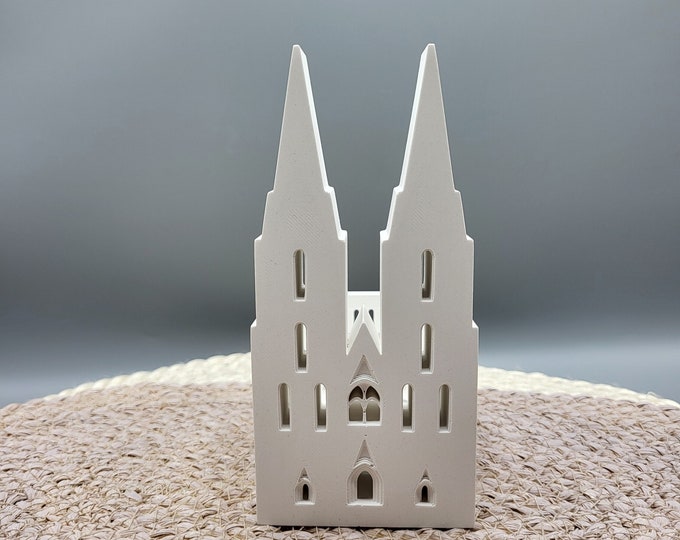 Kölner Dom Aufsteller mit Namen personalisiert aus Holz / verschiedene ...