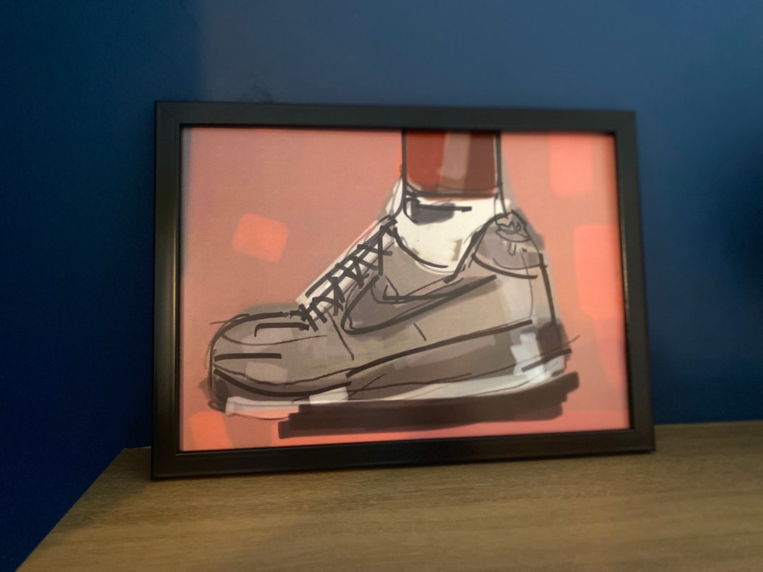 Nike Dunk. Print. Original Artwork - Etsy