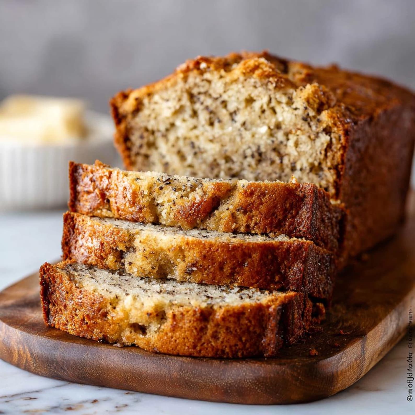 Banana Bread Digital Recipe Classic Moist Version PDF Format Easy ...