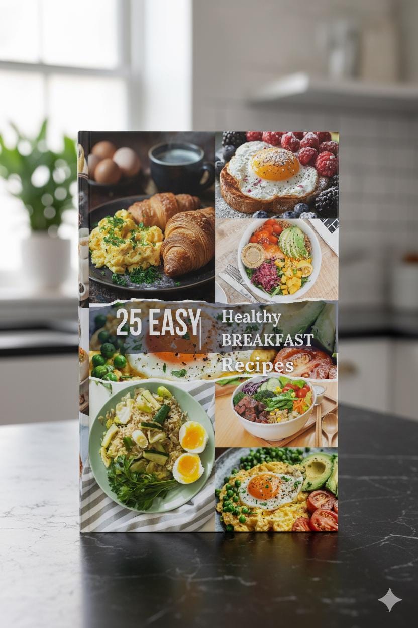 25 Quick and Easy Breakfast Recipes - Etsy