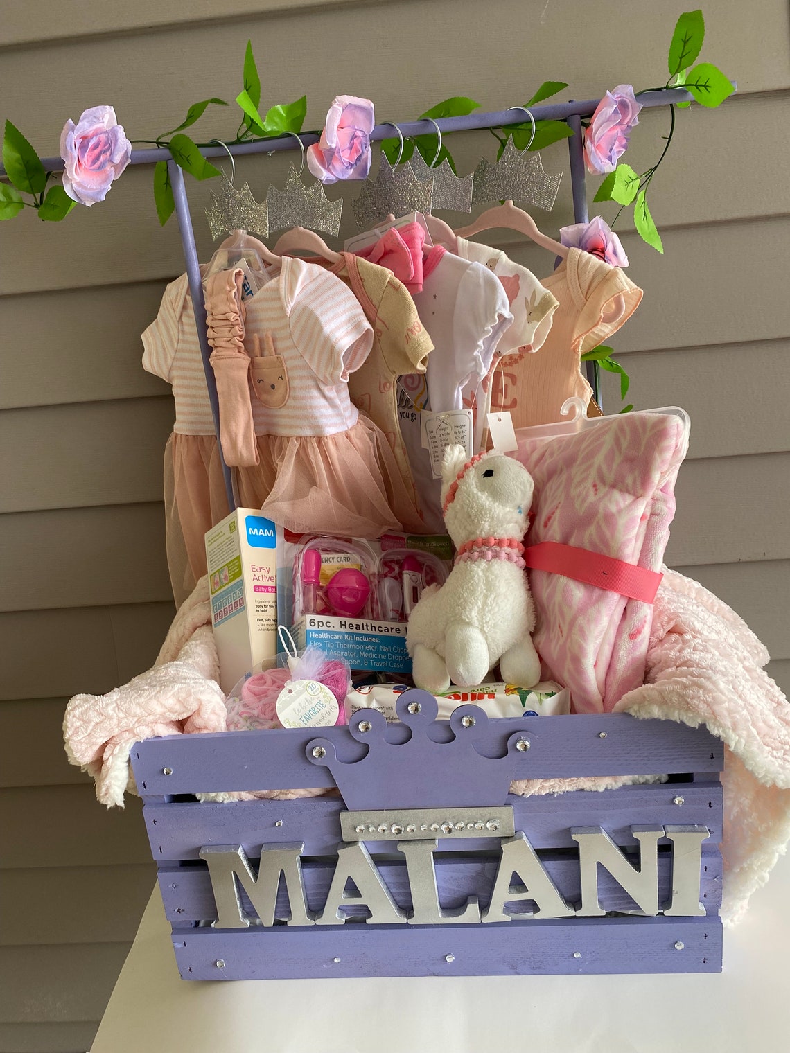 Baby Shower Closet Crate Gift Disassembled - Etsy