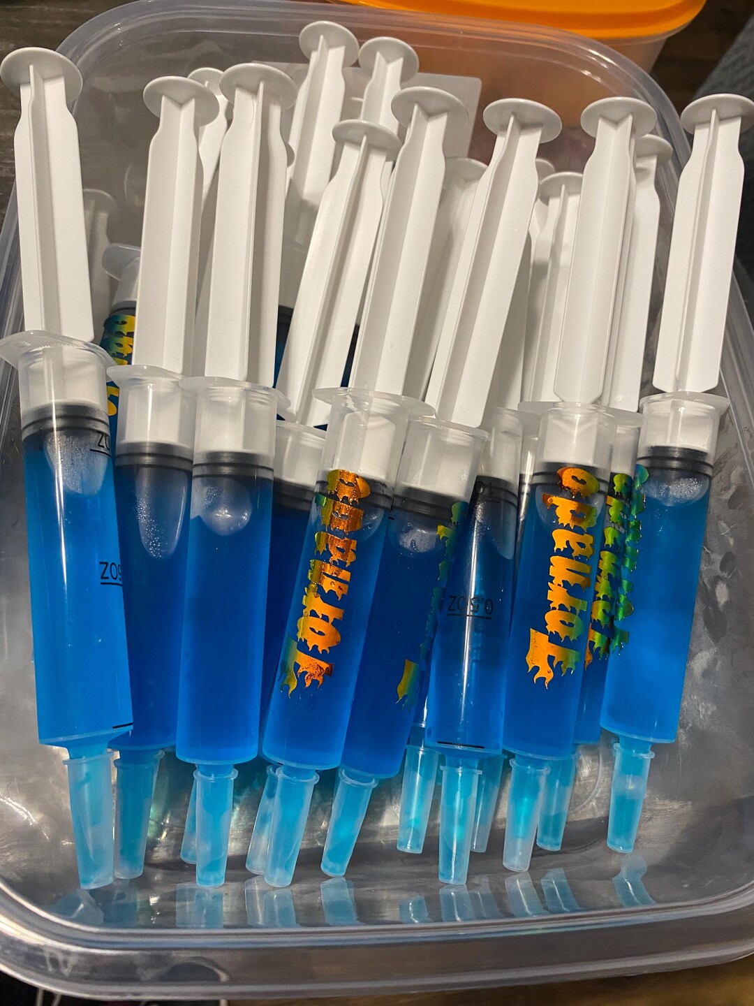 Shot Labels Syringe Shot Labels Jell-o Shot - Etsy