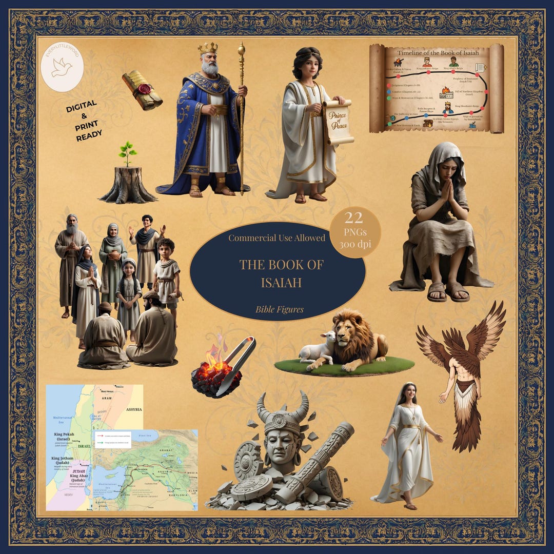 Book of Isaiah Printable | Bible Study Guide & Learning Resource | Old ...