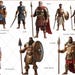 Old Testament Warriors Clipart Bundle, Soldiers and Heroes From the ...