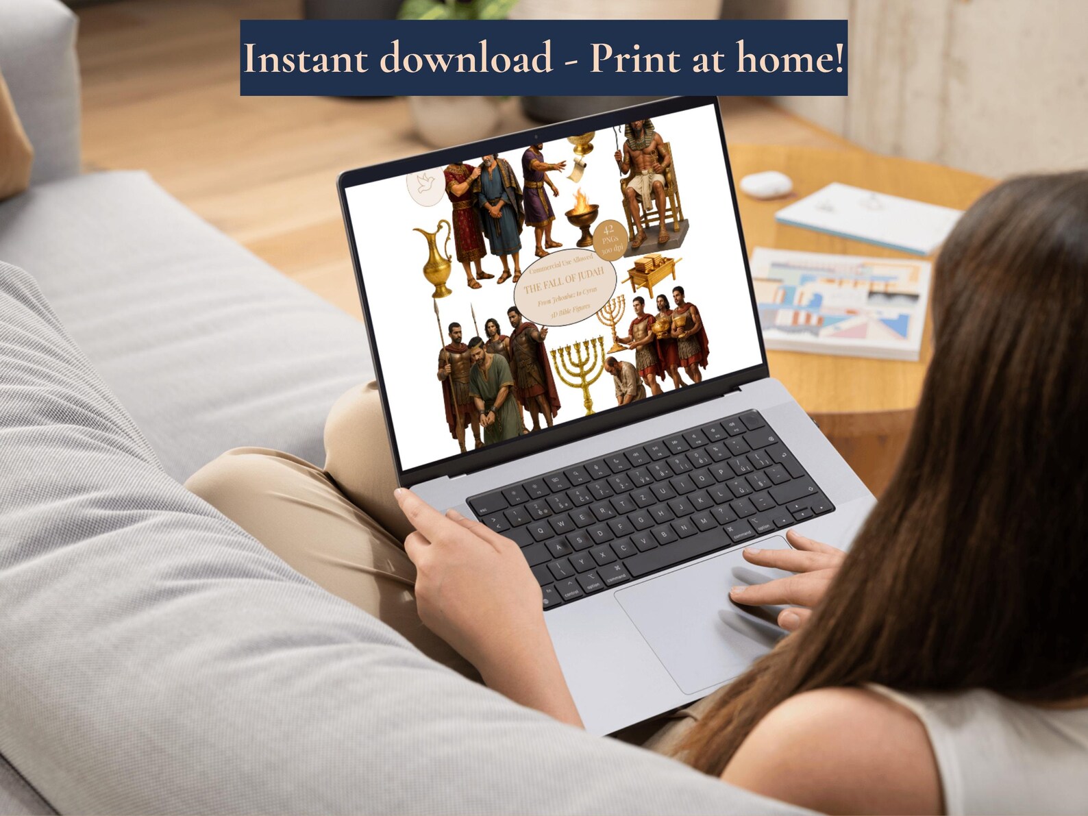 The Fall of Judah Clipart – Bible Story PNG, Old Testament Kings ...