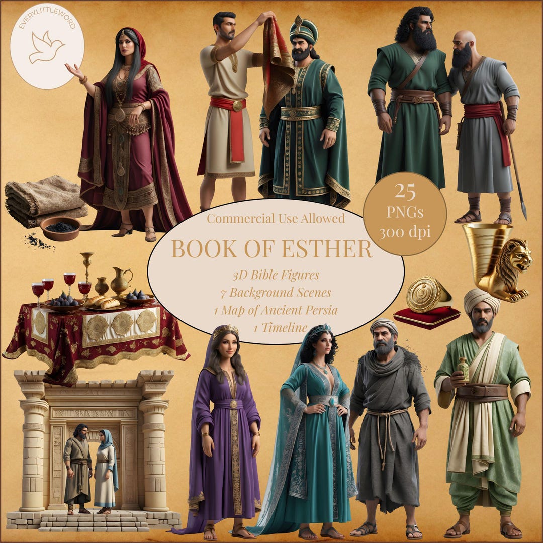 Book of Esther Printable | Bible Study Guide & Learning Resource | Old ...