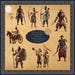 Old Testament Warriors Clipart Bundle, Soldiers and Heroes From the ...
