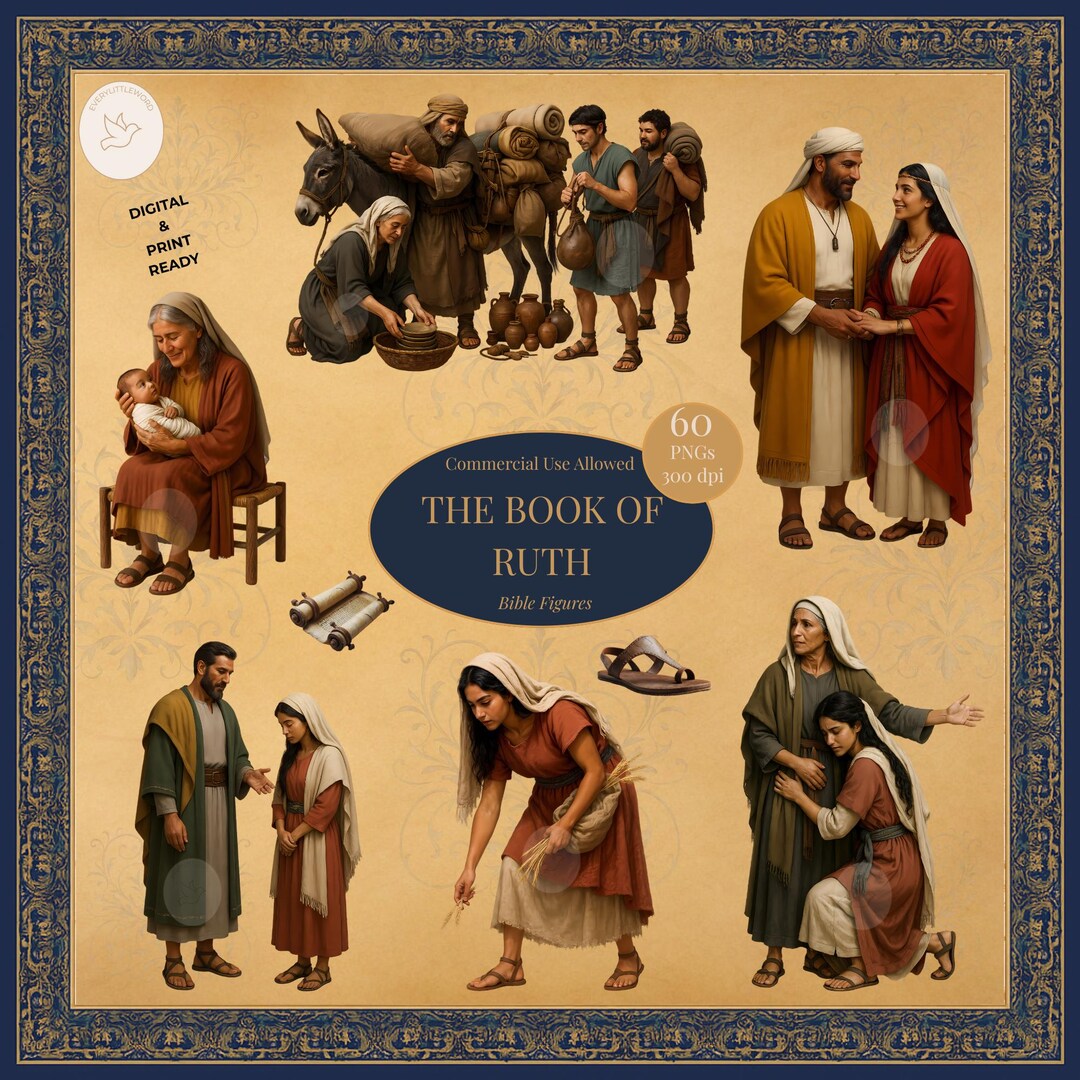 Book of Ruth Printable | Bible Study Guide & Learning Resource | Old ...
