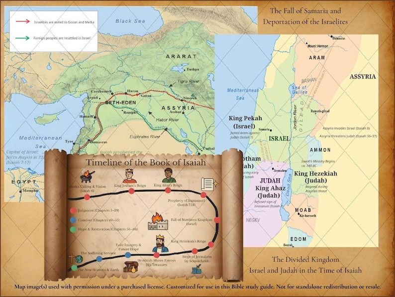 Book of Isaiah Printable | Bible Study Guide & Learning Resource | Old ...