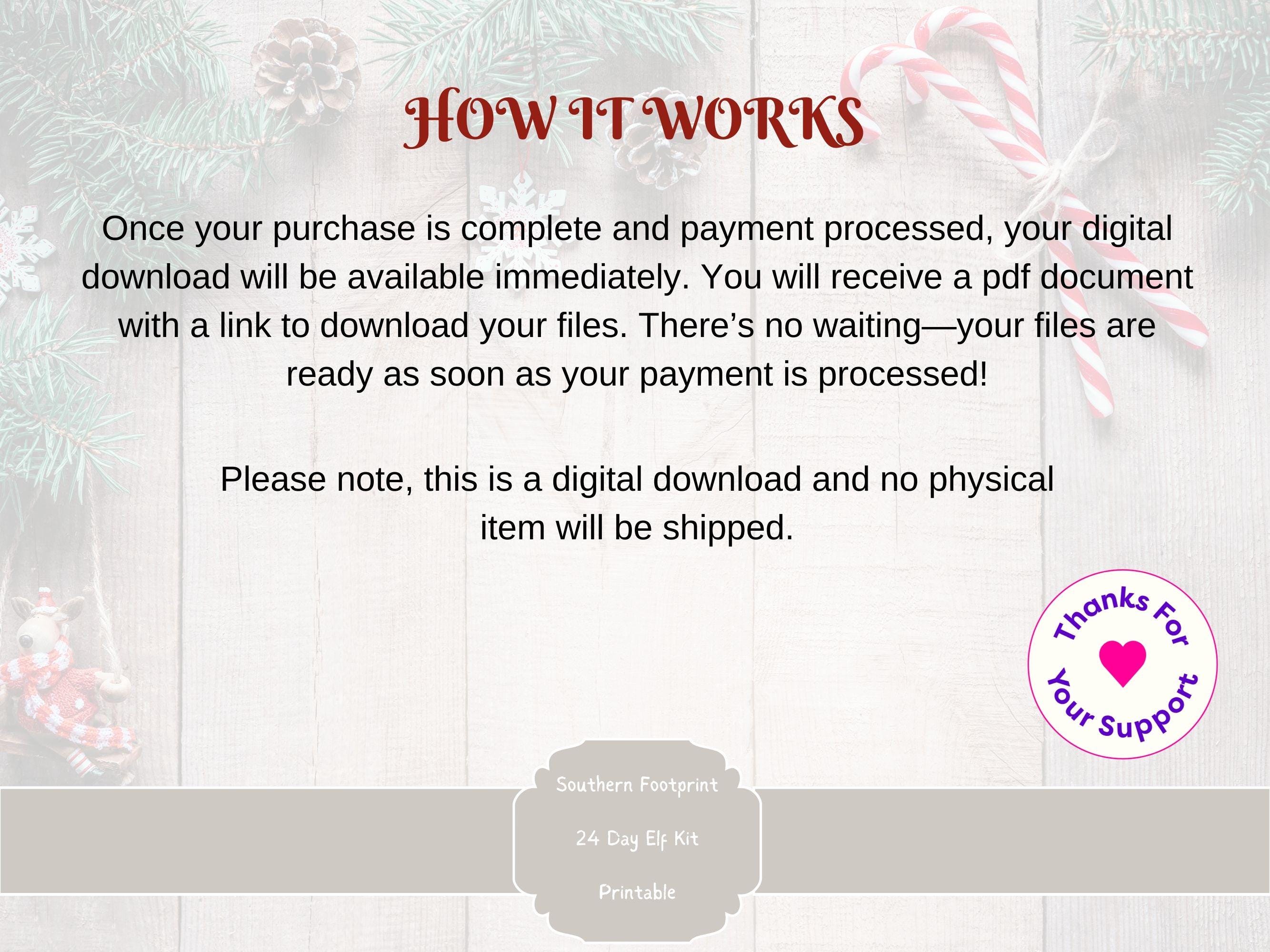 24 Days Elf Kit, Elf Activity Kit, Elf Printables - Includes Elf ...