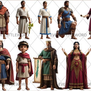 The Divided Kingdom of Israel and Judah: Old Testament Bible Characters ...