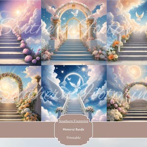 Memorial Backgrounds and Memorial Clipart for Baby, Heaven Backgrounds ...