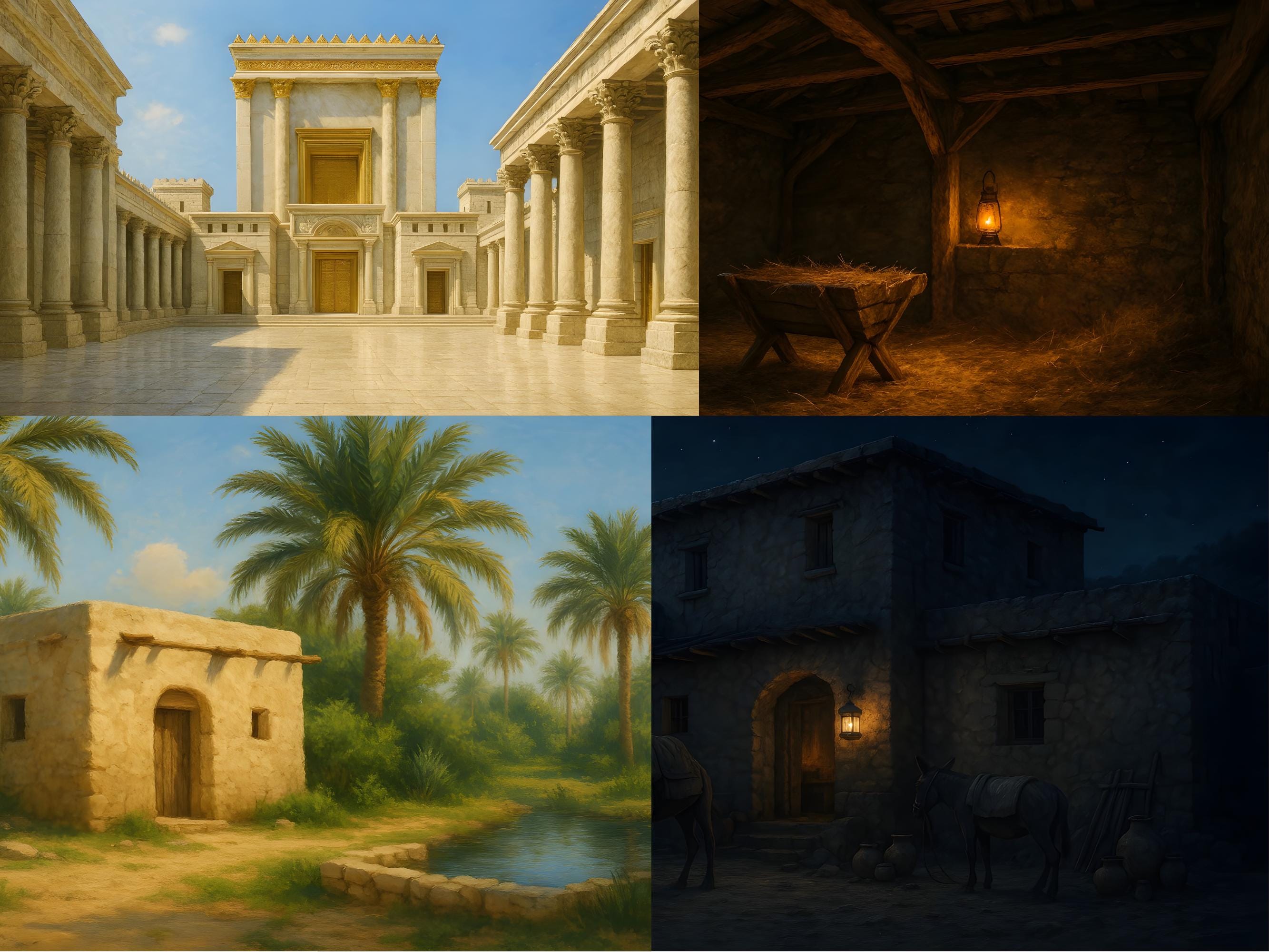 The Life of Jesus: Birth and Early Life | Christian Bible Story Clipart ...