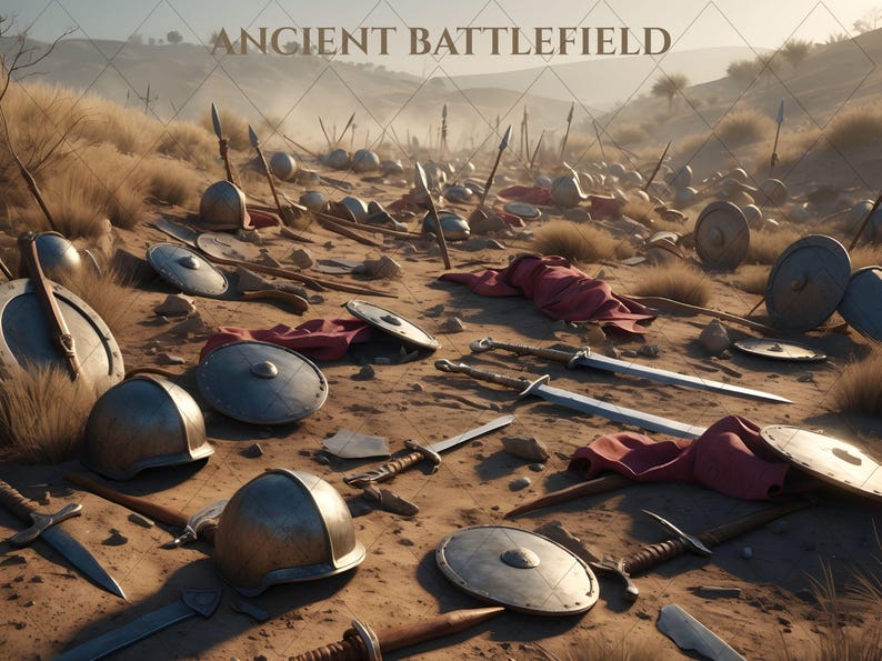 Old Testament Warriors Clipart Bundle, Soldiers and Heroes From the ...
