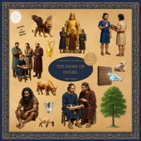 Old Testament Warriors Clipart Bundle, Soldiers and Heroes From the ...