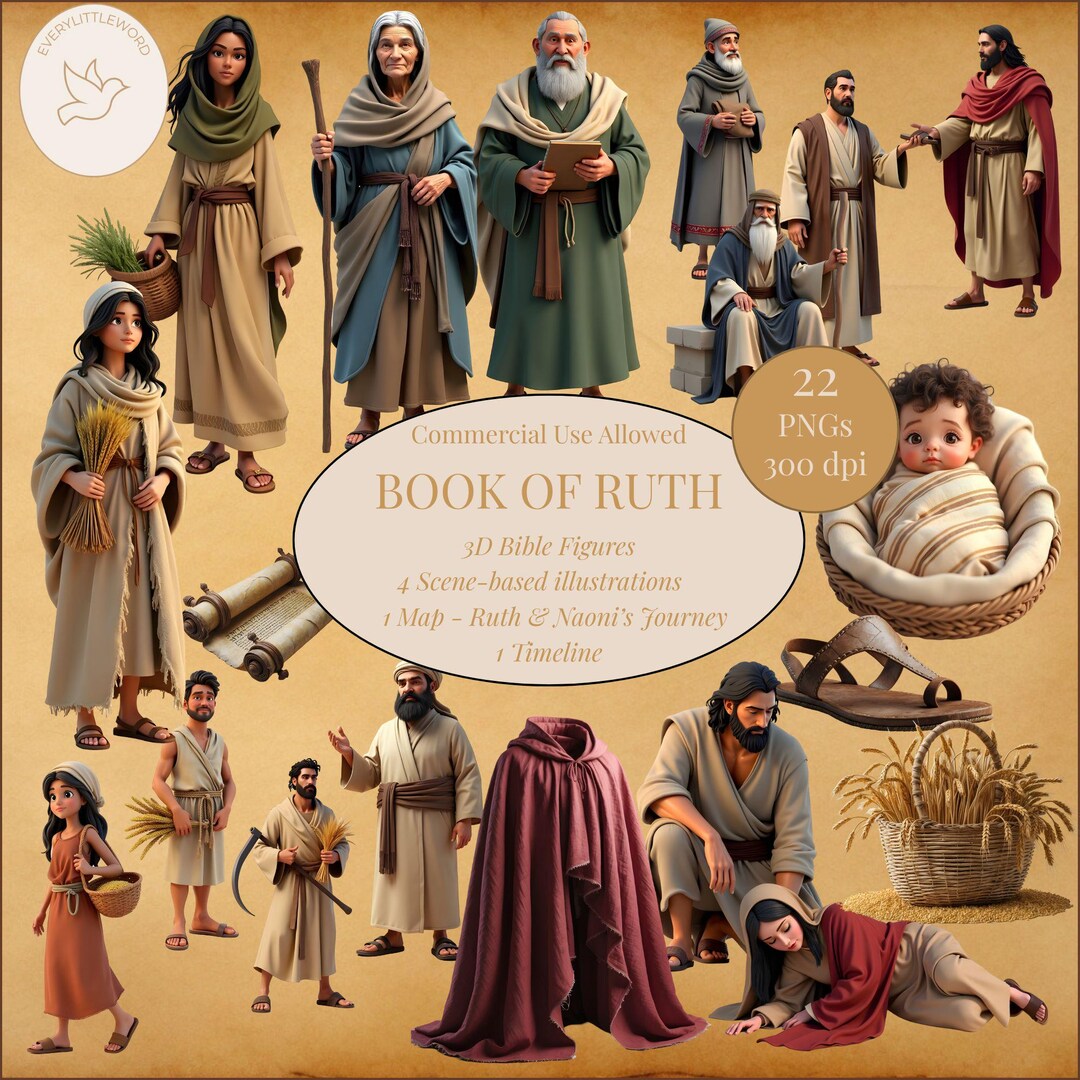 Book of Ruth Printable | Bible Study Guide & Learning Resource | Old ...