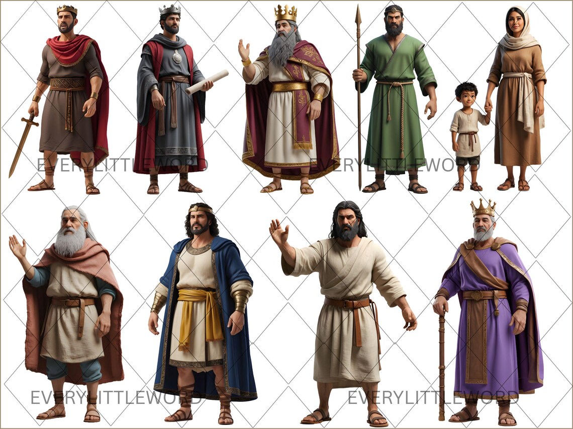 The Divided Kingdom of Israel and Judah: Old Testament Bible Characters ...