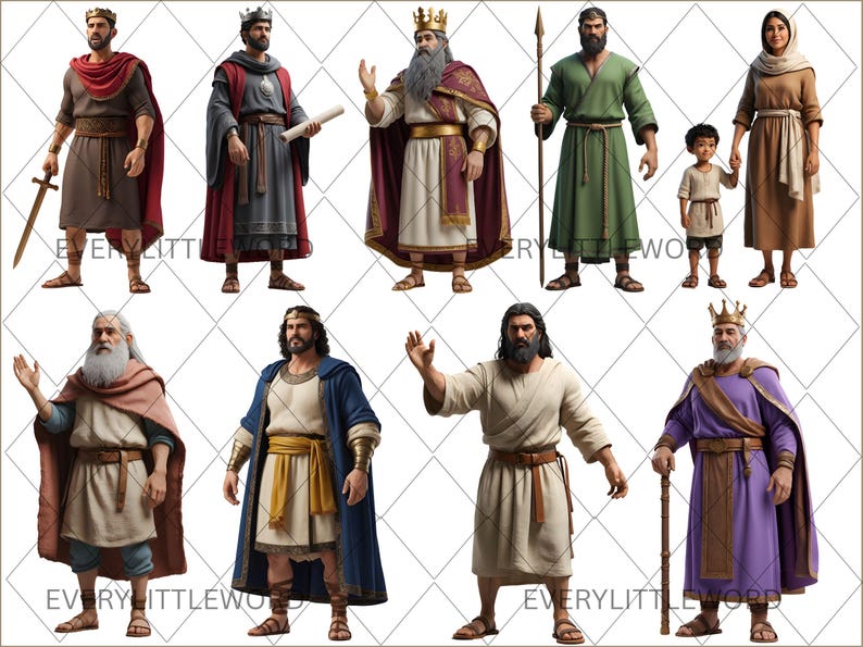 The Divided Kingdom of Israel and Judah: Old Testament Bible Characters ...