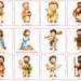 Jesus Walks on Water Clipart: Watercolor Bible Story Clipart, New ...