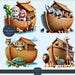 Biblical Characters Clipart Bundle, Bible Stories, Biblical People ...
