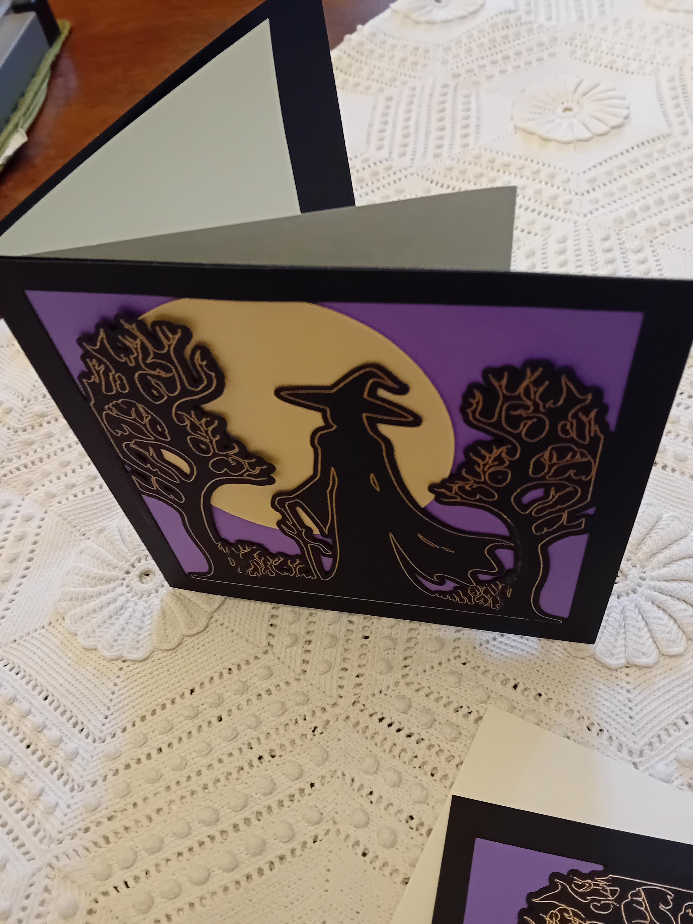 Goth Greeting Card, Goth Witch, Birthday, Christmas Card, Blank for ...