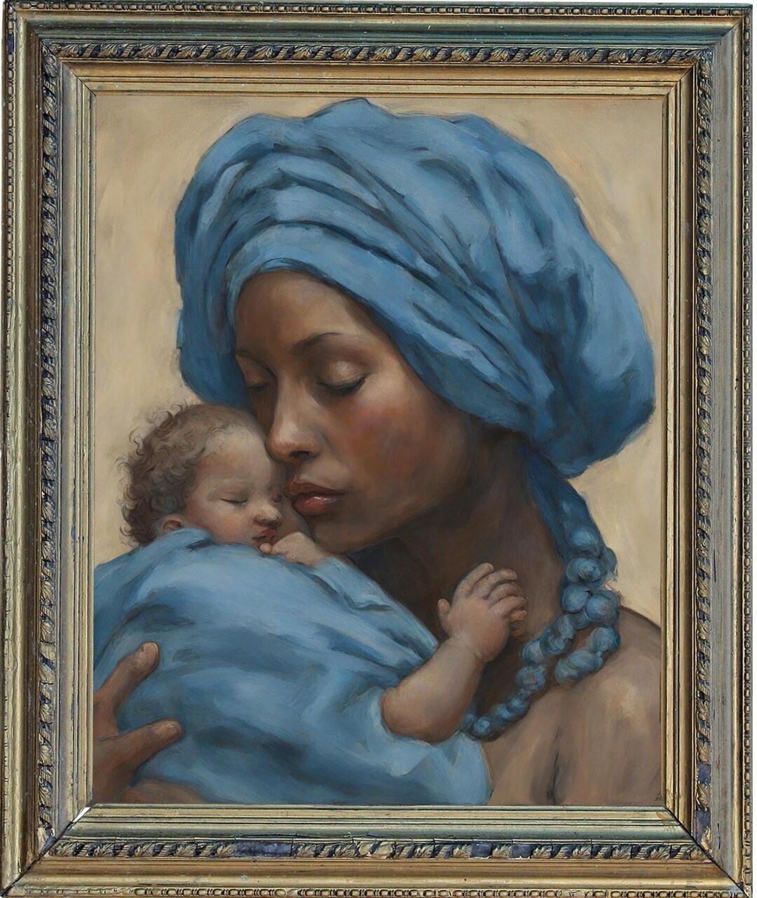 Cross Stitch PDF Mother and Baby in the Pre-raphaelite Style. Great ...