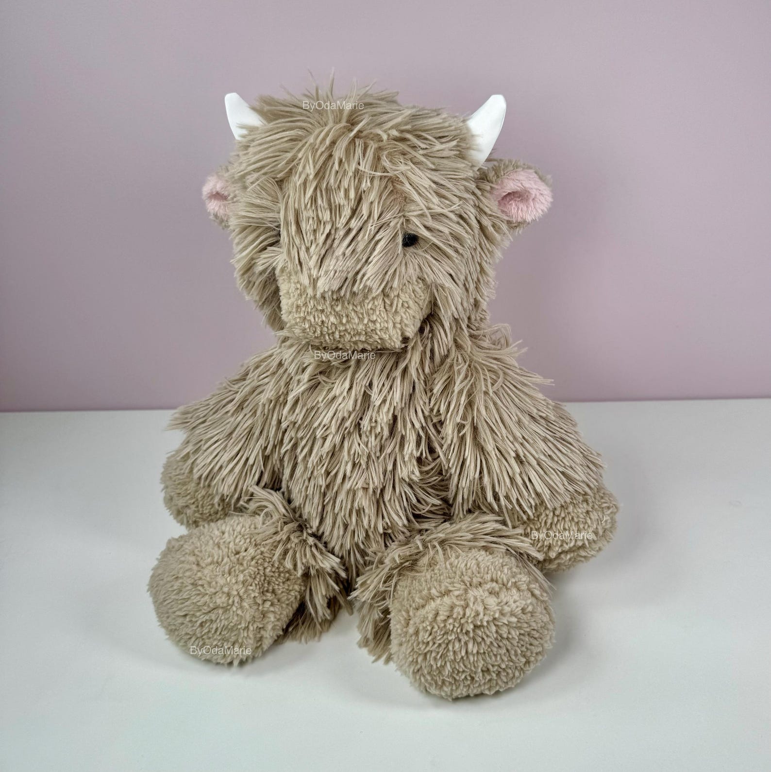 Highland Cow Sewing Pattern: Stuffed Animal Toy (PDF Pattern) - Etsy