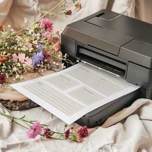 Printer Mockup | A4 Page Mockup | Printer Printing Paper Mockup | DIN A ...