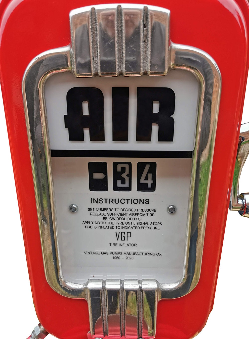 Reproduction Vintage FREE Air Meter. Perfect for Man Cave Decor ...